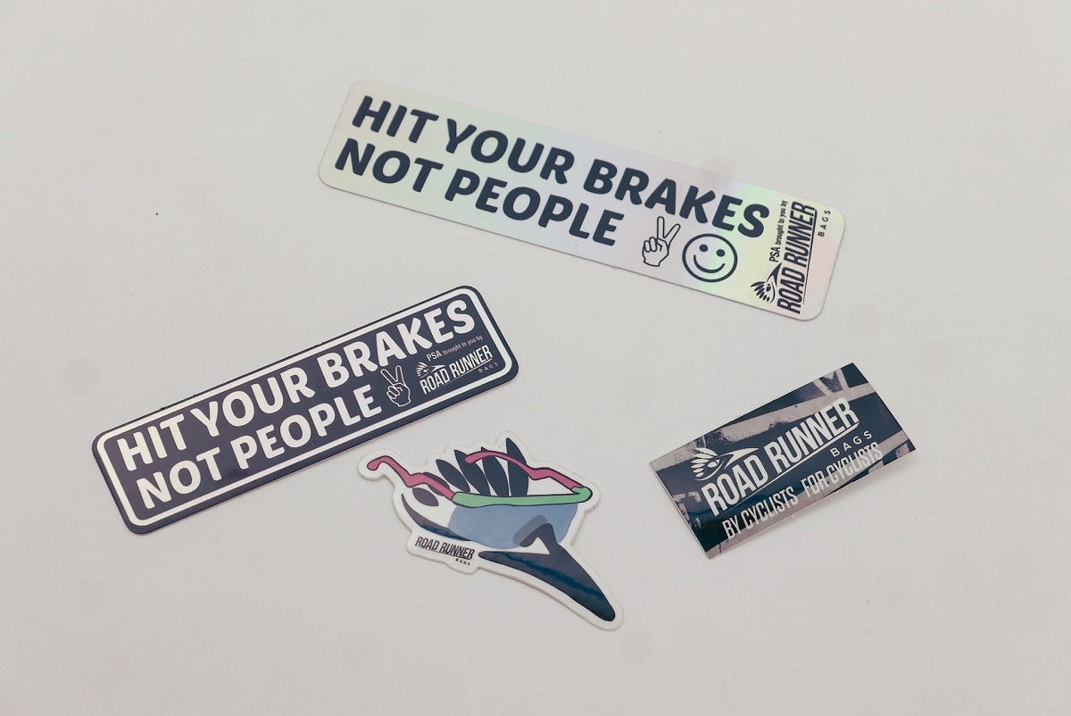 RRB Stickers! | Road Runner Bags